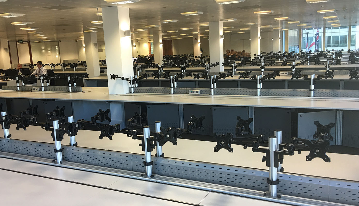 Trading Desks | Height Adjustable Trading Desks | Xpert Banking Furniture